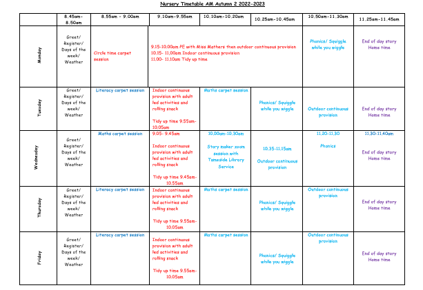Our Curriculum And Timetable Nursery Ashton West End Primary Academy Our Curriculum And Timetable Nursery Ashton West End Primary Academy